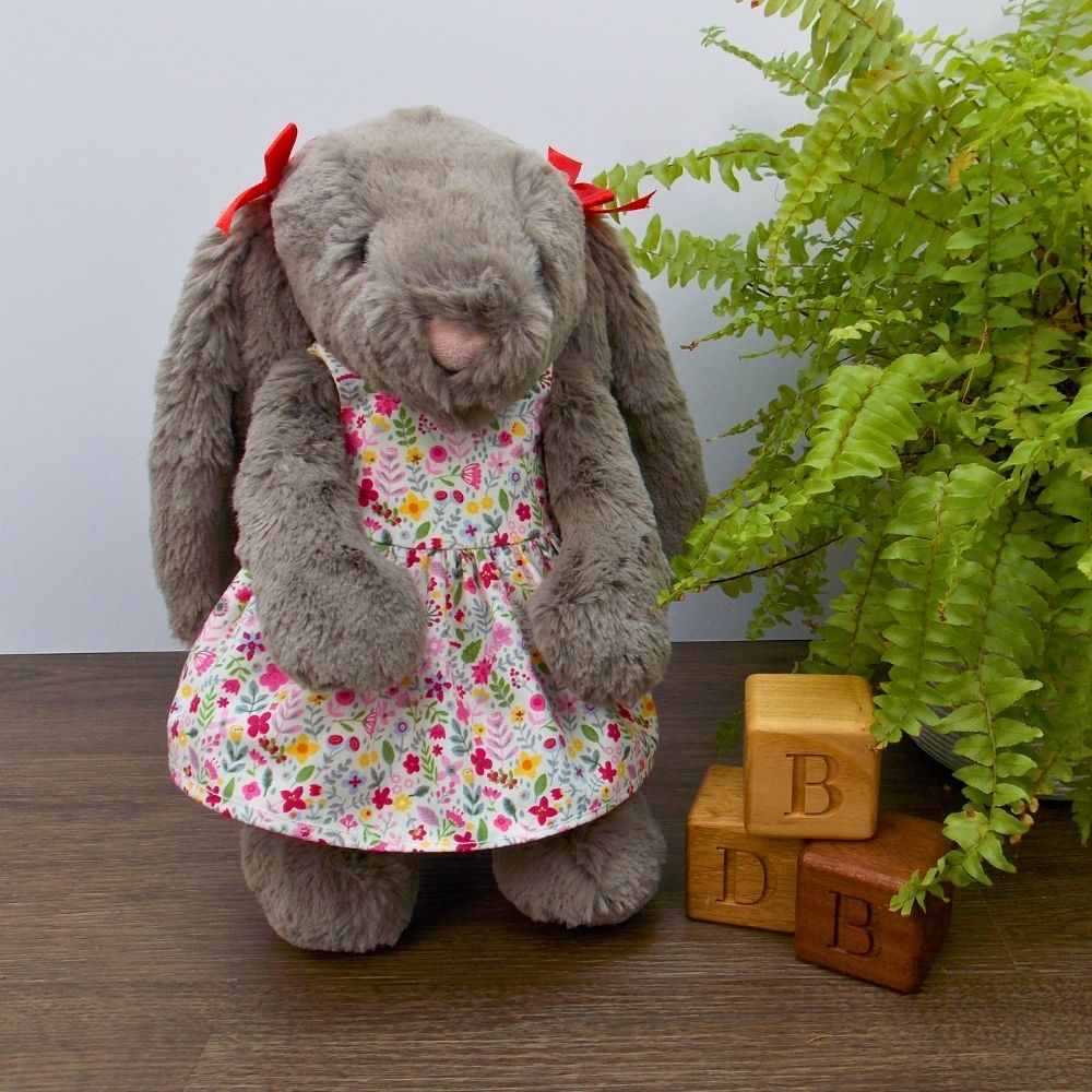 Jellycat® Bashful Bunny Dress Sewing Pattern – Best Dressed Bears