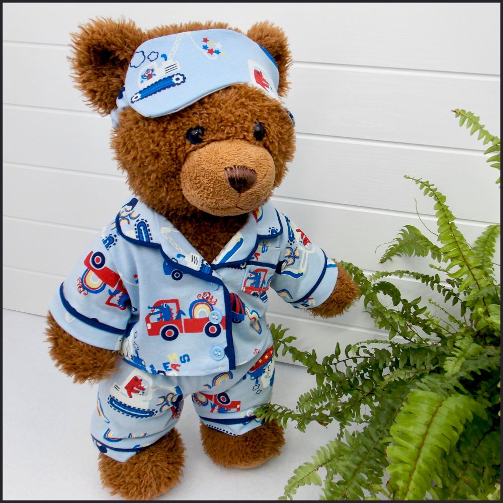 Free Teddy Bear Clothes Sewing Patters - Teddy Bear Sleep Mask – Best ...