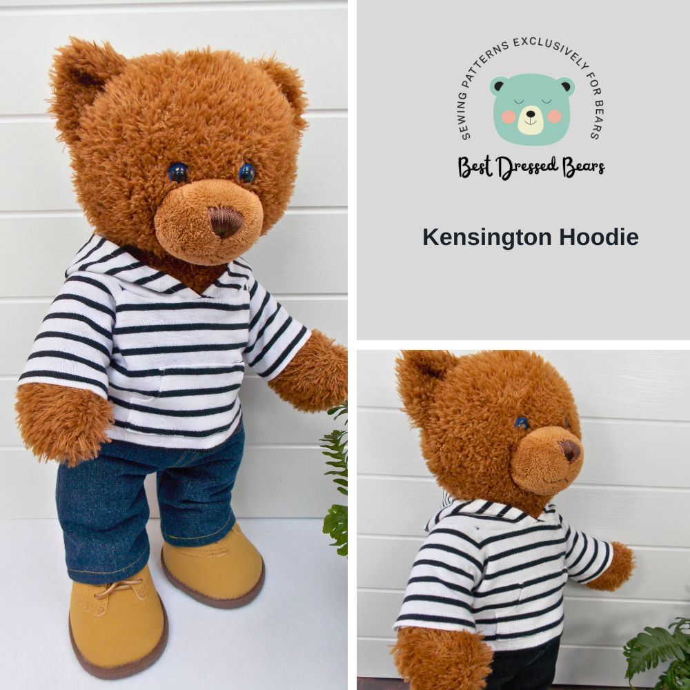 Teddy Bear Clothes Sewing Pattern - 5 Pattern Bundle - Save 15% – Best ...