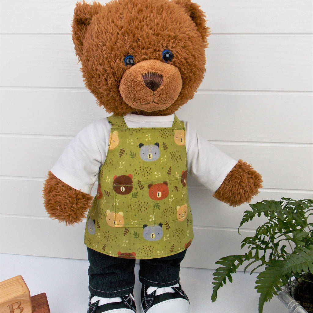 Free Teddy Bear Clothes Sewing Patters - Teddy Bear Apron – Best ...