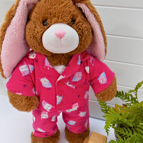 Teddy Bear Pyjamas Sewing Pattern (Teddy Bear Clothes Sewing Patterns ...