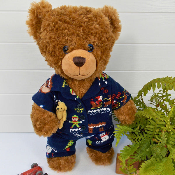 Teddy Bear Pyjamas Sewing Pattern (Teddy Bear Clothes Sewing Patterns ...