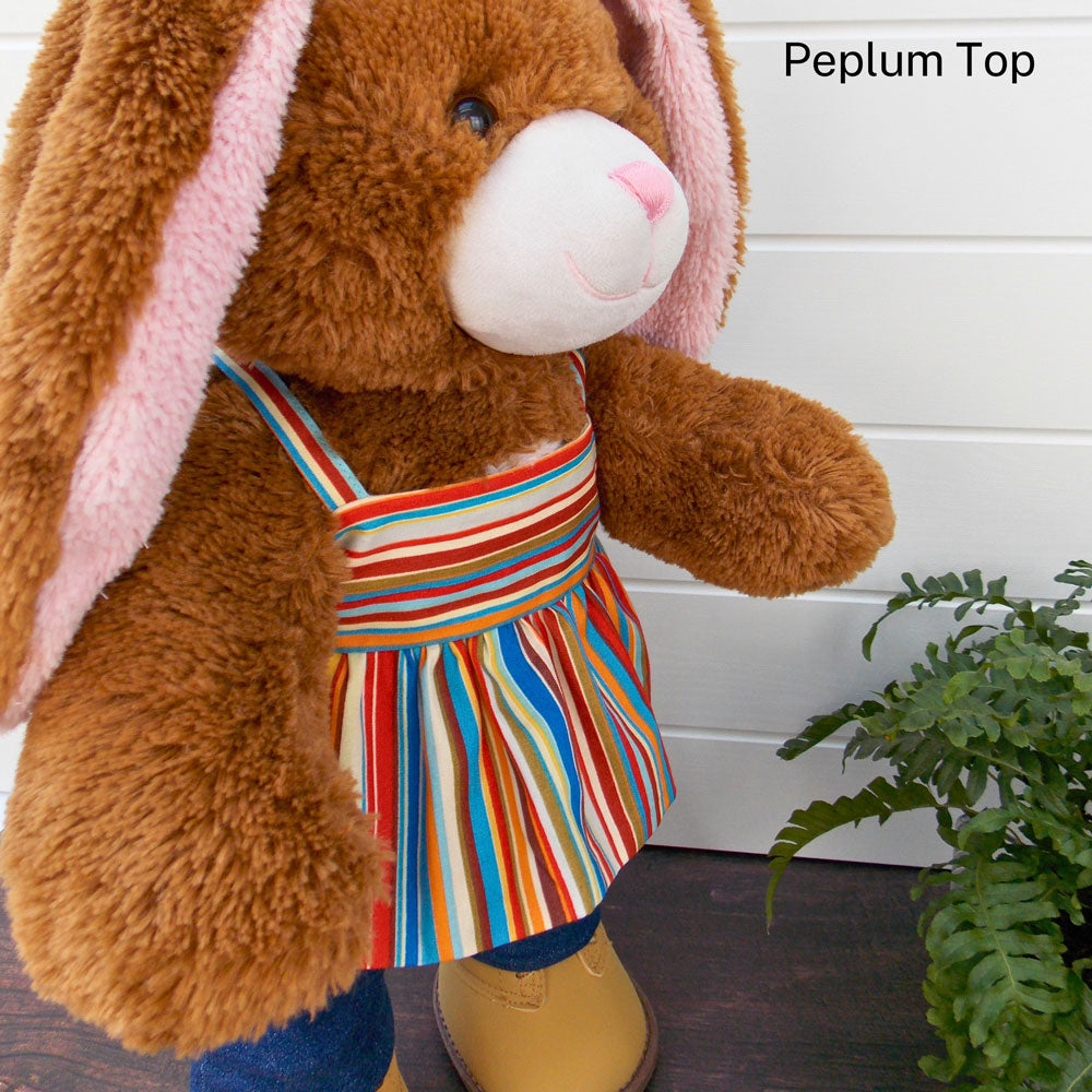 Teddy Bear Top Sewing Pattern (Teddy Bear Clothes Sewing Patterns ...