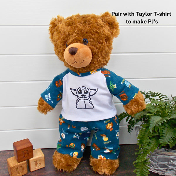 Teddy Bear T Shirt Sewing Pattern Teddy Bear Clothes Sewing Patterns