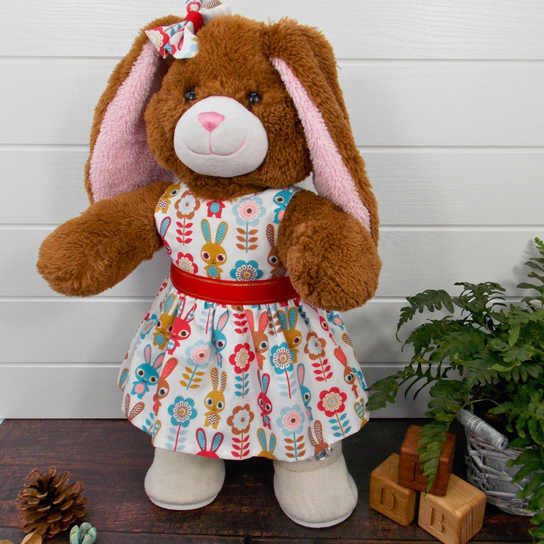 Teddy Bear Dress Sewing Pattern (Teddy Bear Clothes Sewing Patterns ...