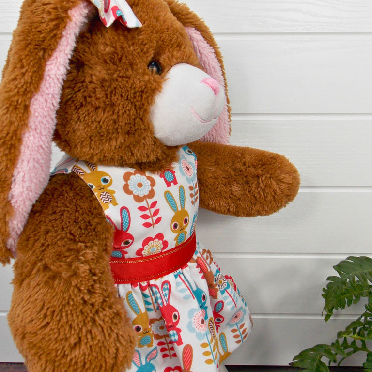 Teddy Bear Dress Sewing Pattern (Teddy Bear Clothes Sewing Patterns ...