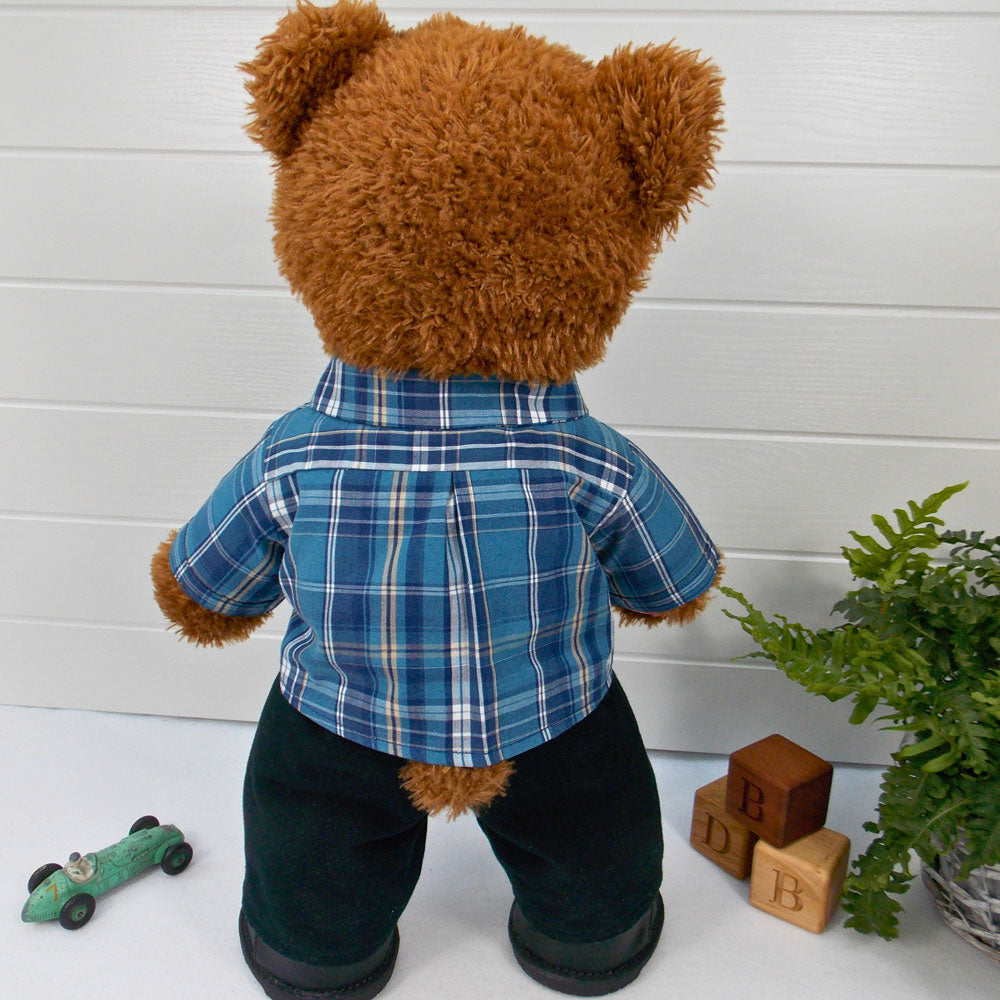 Teddy Bear Shirt Sewing Pattern (Teddy Bear Clothes Sewing Patterns ...