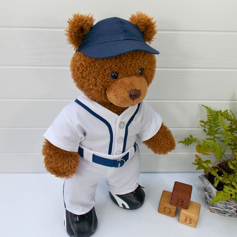 Teddy Bear Clothes Sewing Patterns - Teddy Bear Baseball Cap Pattern ...