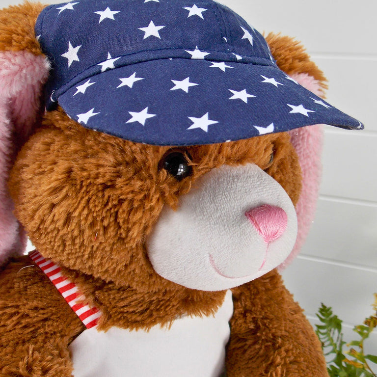 Teddy Bear Clothes Sewing Patterns - Teddy Bear Baseball Cap Pattern ...