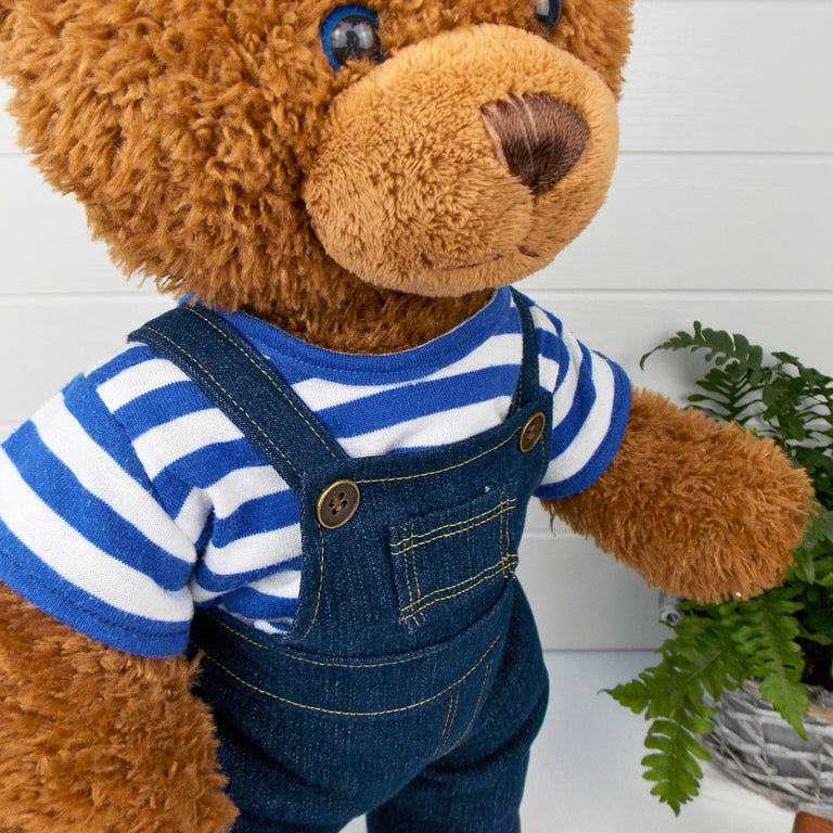 Teddy Bear Overalls / Dungarees Sewing Pattern. – Best Dressed Bears