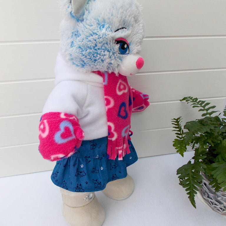 Teddy Bear Skirt Sewing Pattern (Teddy Bear Clothes Sewing Patterns ...