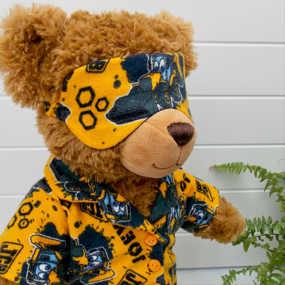 Free Teddy Bear Clothes Sewing Patters - Teddy Bear Sleep Mask – Best ...
