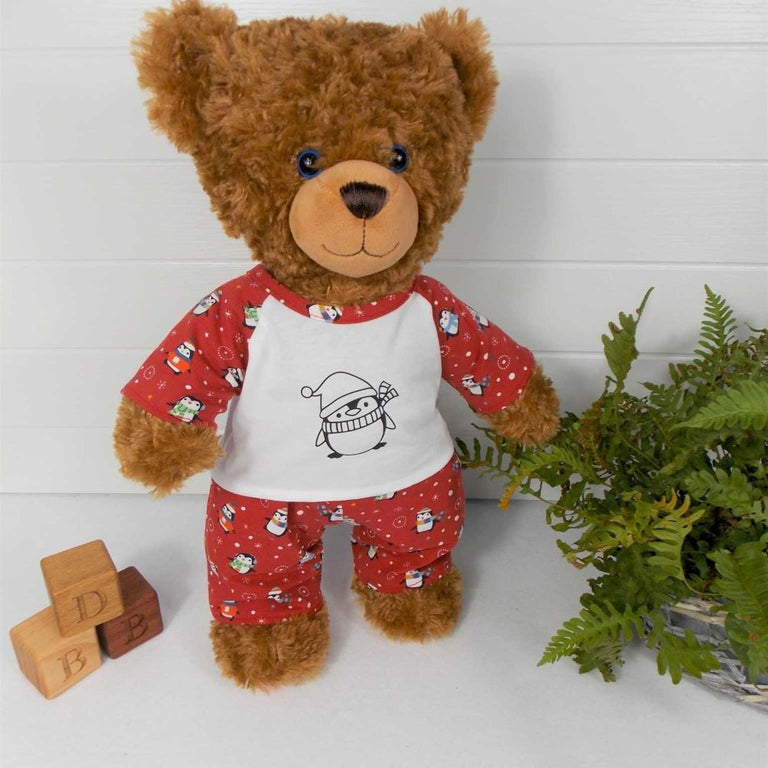 2 Pattern Bundle: Teddy Bear T-Shirt & Teddy Bear Pants Sewing Patterns ...